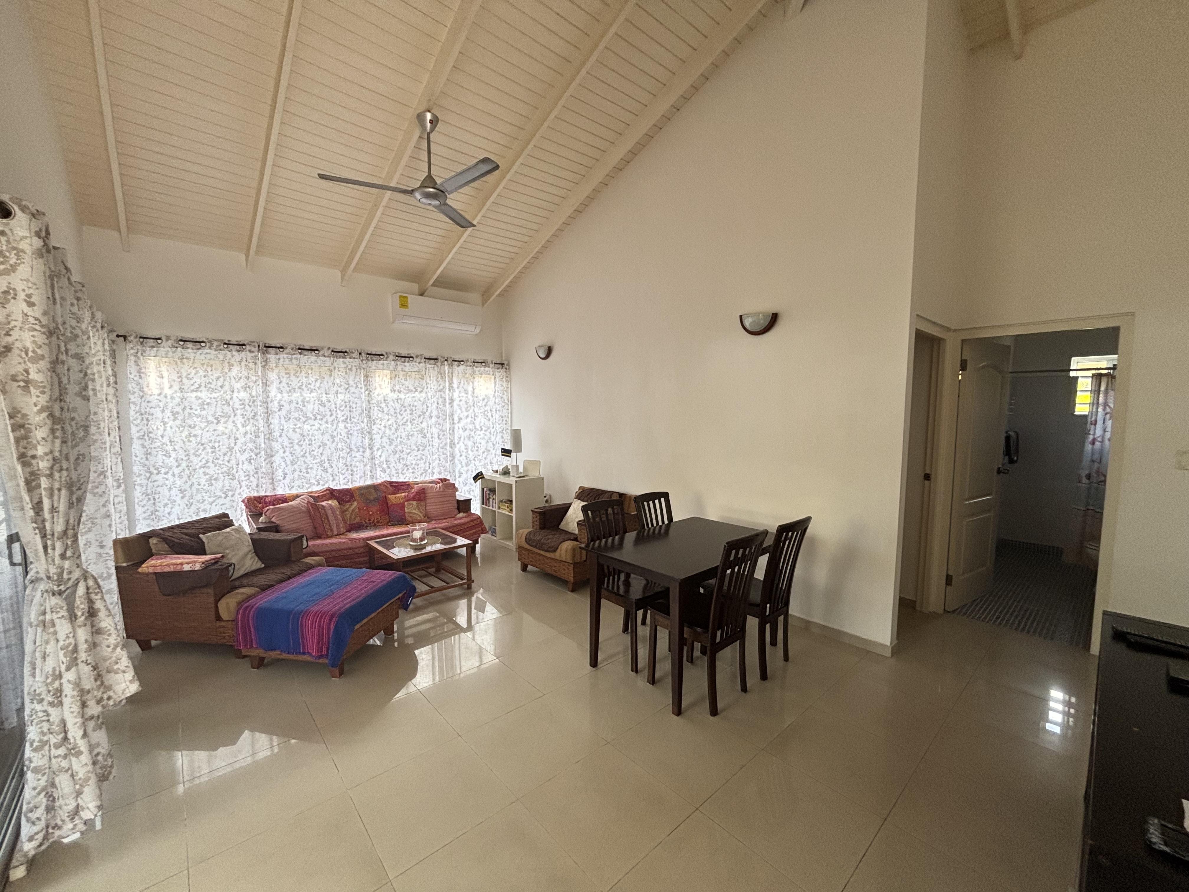 For Rent: 2-Bedroom Bungalow in Caribbean Beach Resort, Piscadera
